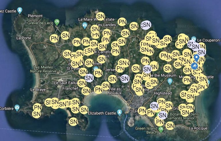 ASIAN HORNET MAP: 160 NESTS...AND COUNTING - Rural - Jersey Country ...