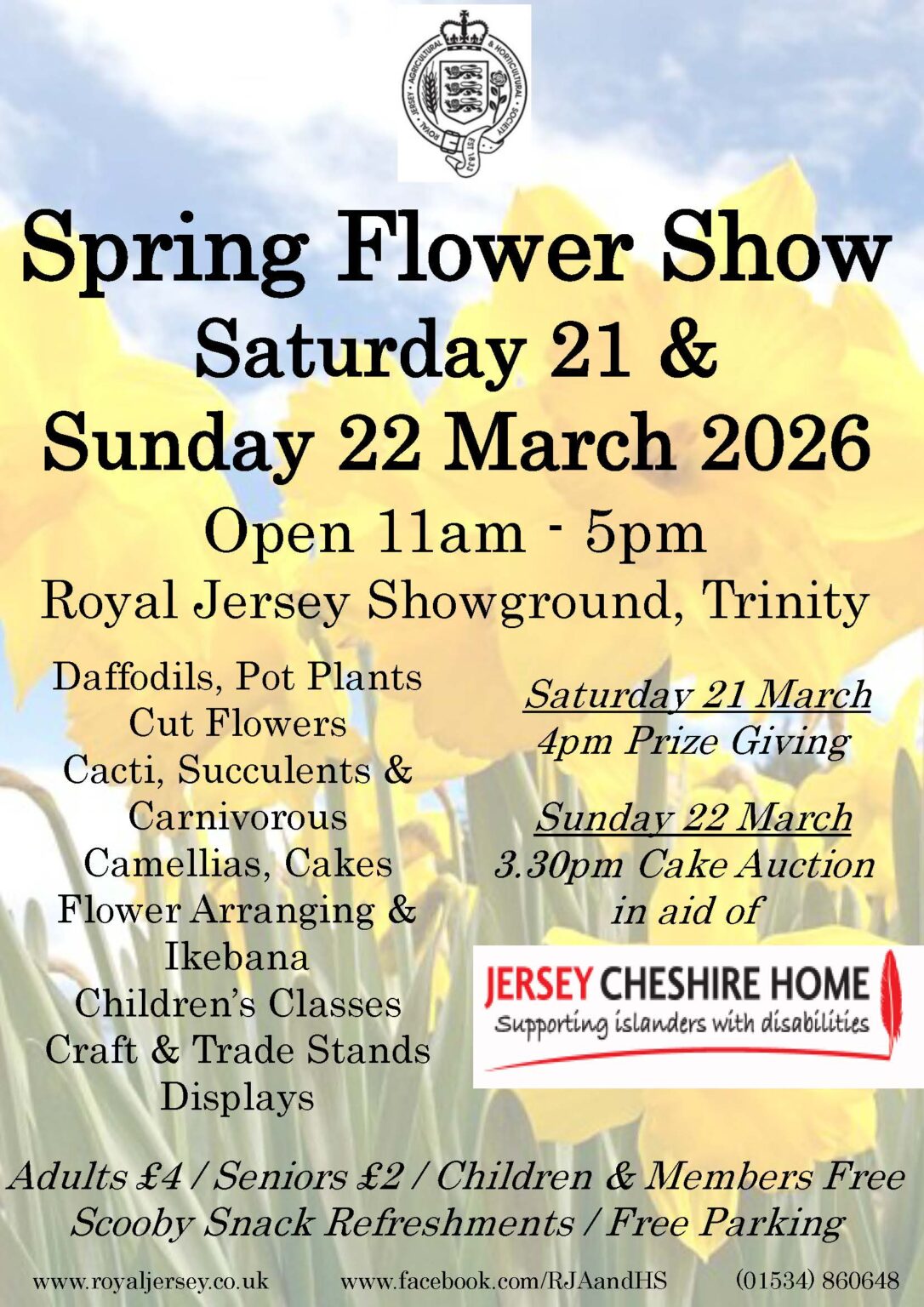 RJA&HS SPRING FLOWER SHOW – 21 & 22 MARCH - Rural - Jersey Country Life ...